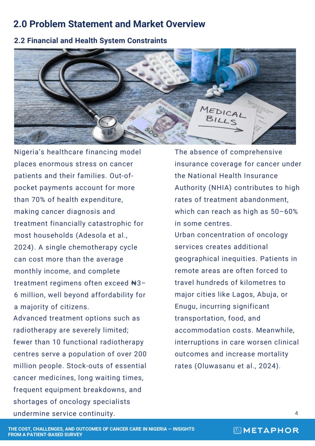 The Cost, Challenges, And Outcomes Of Cancer Care In Nigeria — Insights ...